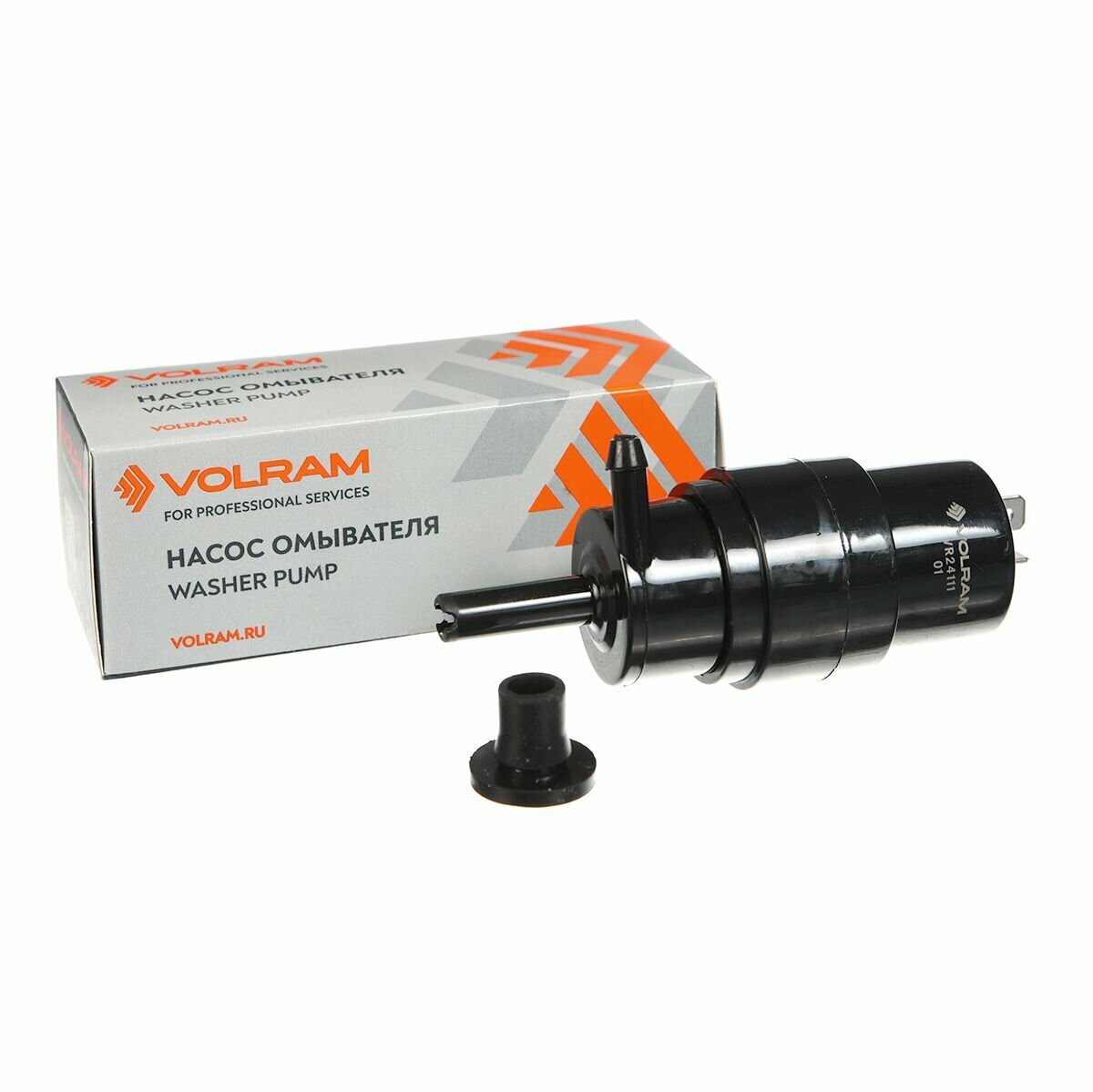 Насос омывателя VOLRAM для ВАЗ 2108-20199, Ока, Niva ; старого образца