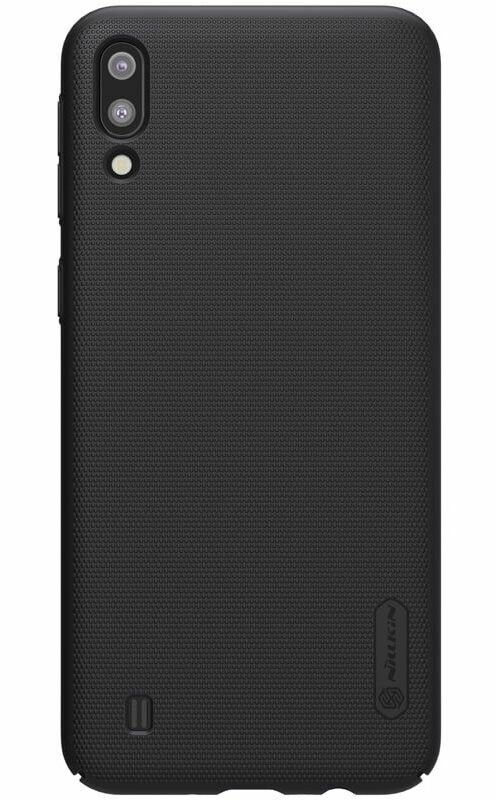 Накладка пластиковая Nillkin Frosted Shield для Samsung Galaxy M10 M105 чёрная