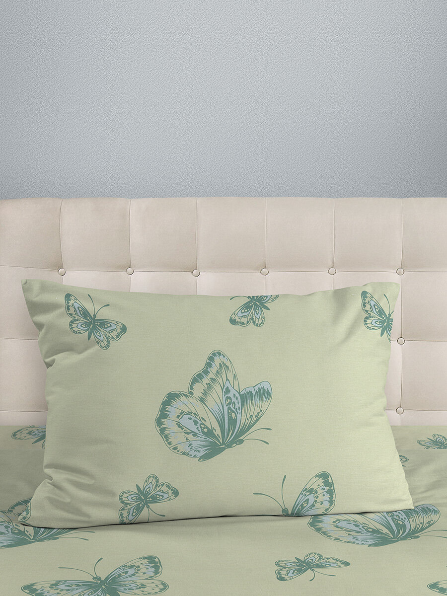 Наволочки 50х70 на молнии - 2шт, ткань перкаль, POCHIVALNI 100% хлопок, каролина