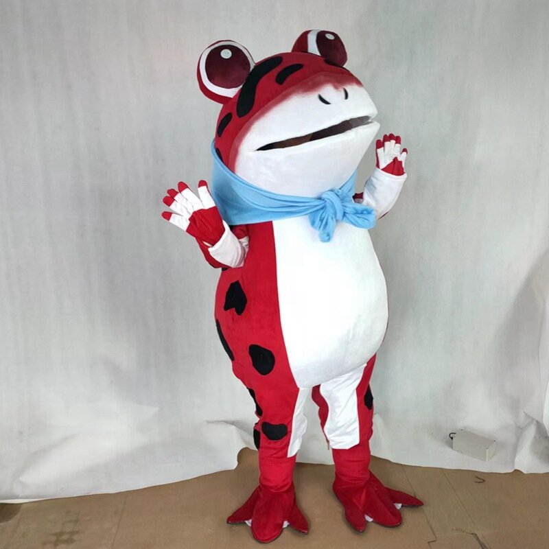 Надувной костюм лягушки, для выступлений, размер 150-165