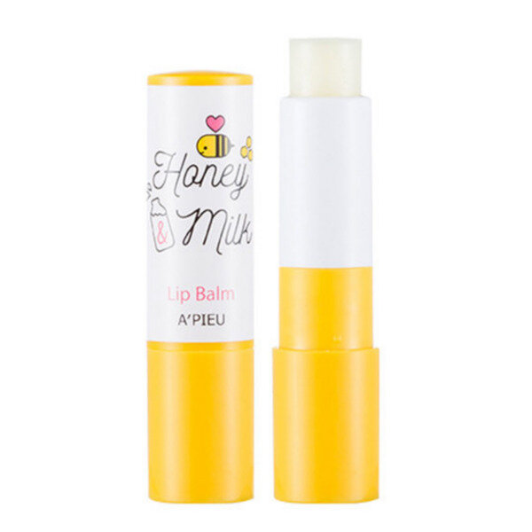 Apieu Бальзам для губ с экстрактом меда и молочными протеинами Honey & Milk Lip Balm, 3.3г