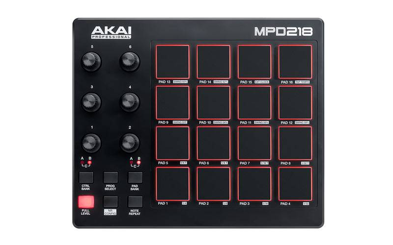 AKAI MPD218 - MIDI-контроллеры