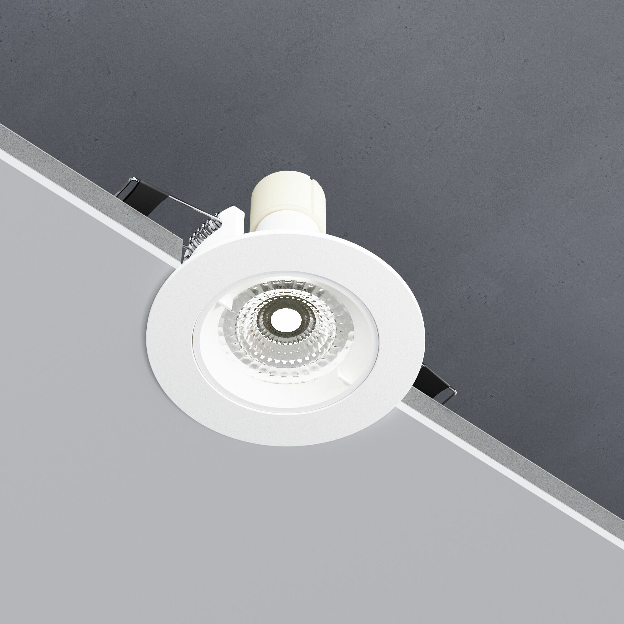 Встраиваемый точечный светильник Elektrostandard Minnie 25056/01, GU10, 50 Вт, цвет белый