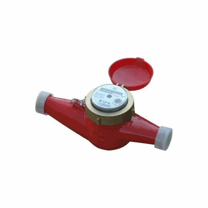 Счётчик г/в и х/в крыльчатый многоструйный Ду 40 Ру16 Qn=10 м3/ч 120С L=300мм резьба В/К Пульсар М Тепловодохран Н00003527