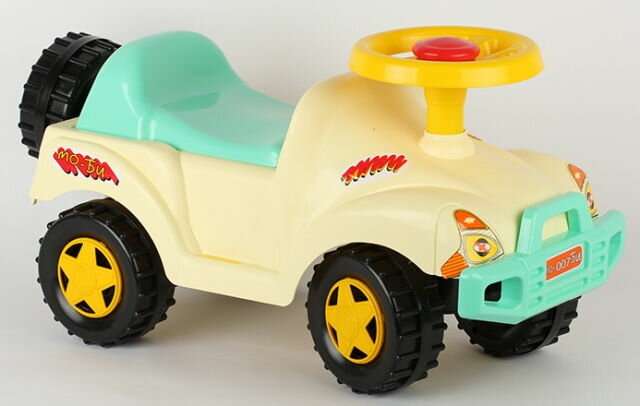 Автомобиль-каталка Совтехстром, бежевый