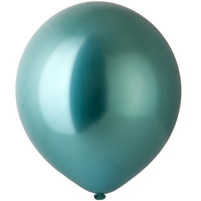 Шар латексный ненадутый Е 18" Хром Green 45 см (10 в уп)