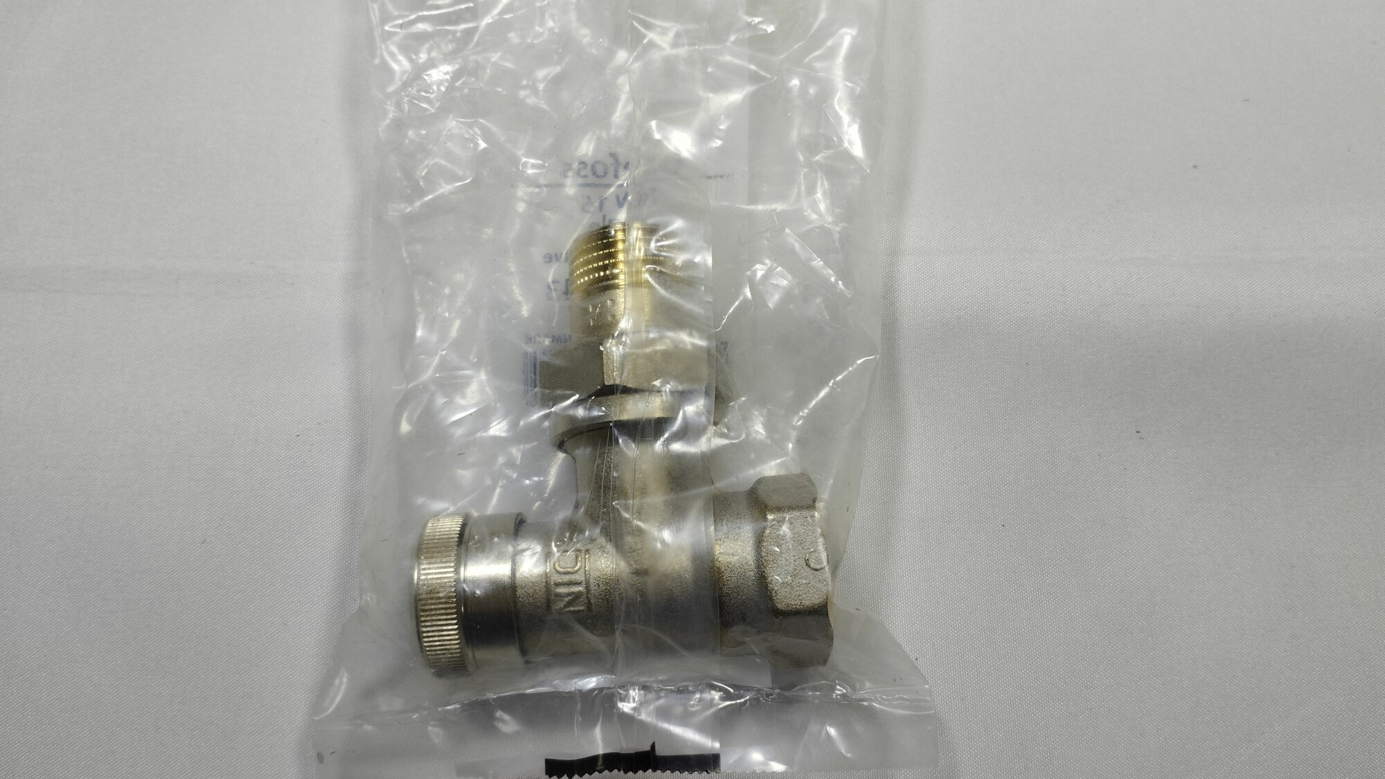 Ridan 003L0143R - LV Ду 15 Клапан запорный угловой никелированный