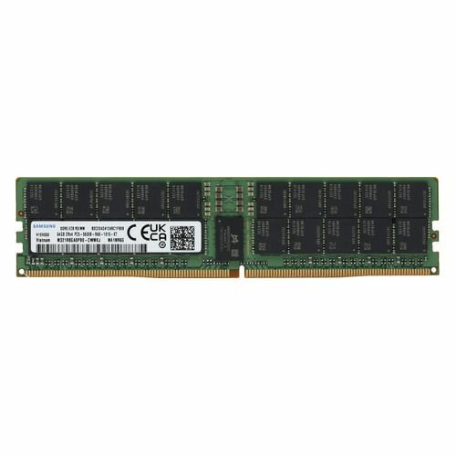 Память DDR5 Samsung M321R8GA0PB0-CWM 64ГБ DIMM, ECC, registered, PC5-44800, CL40, 5600МГц