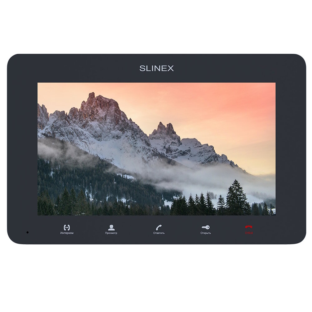 SM-07MHD (графит) видеодомофон Slinex