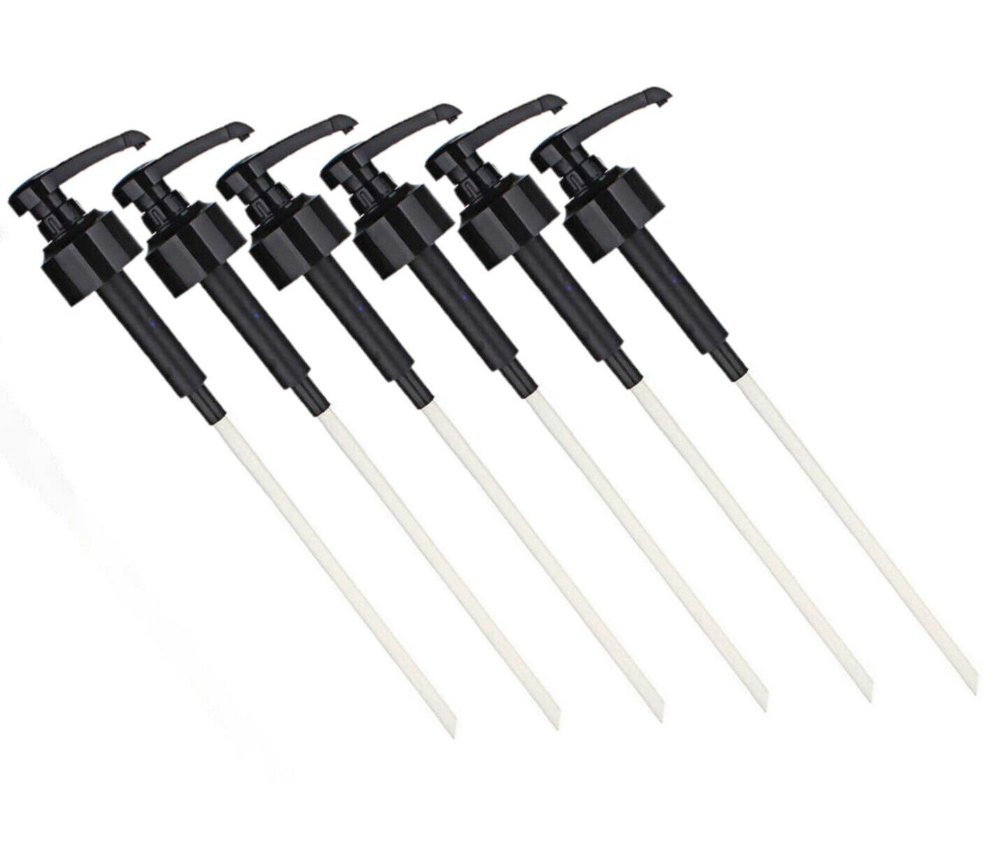 Дозатор вставляющийся универсальный для бутылок с горлышком 28-42 мм, 6 шт