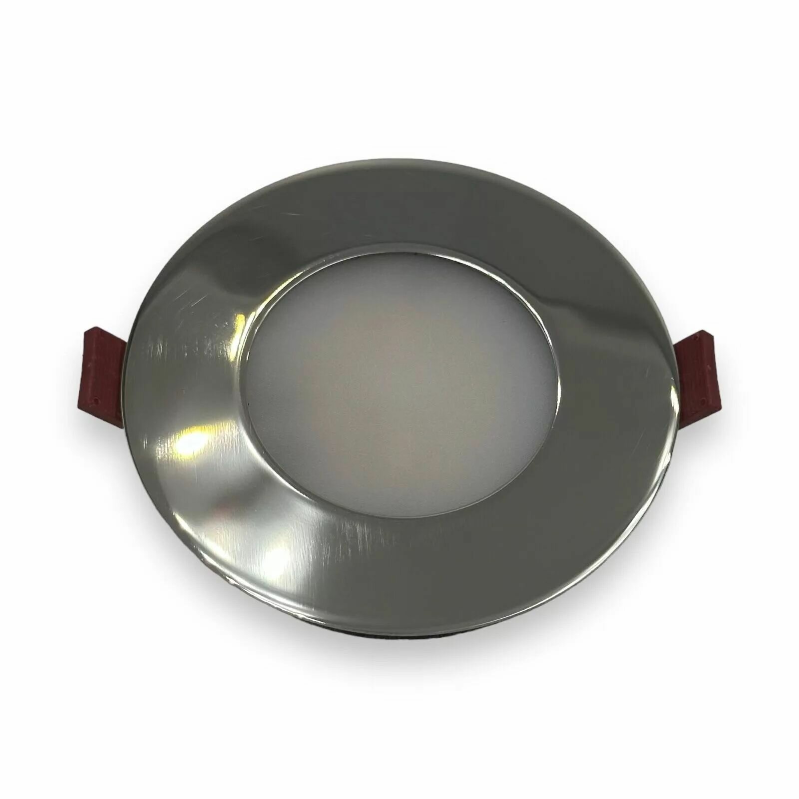 Врезной светодиодный светильник для лодки LM-DL82, 6W, 450lm, DC12V, IP67, D82, нержавеющая сталь SS316L, теплый белый