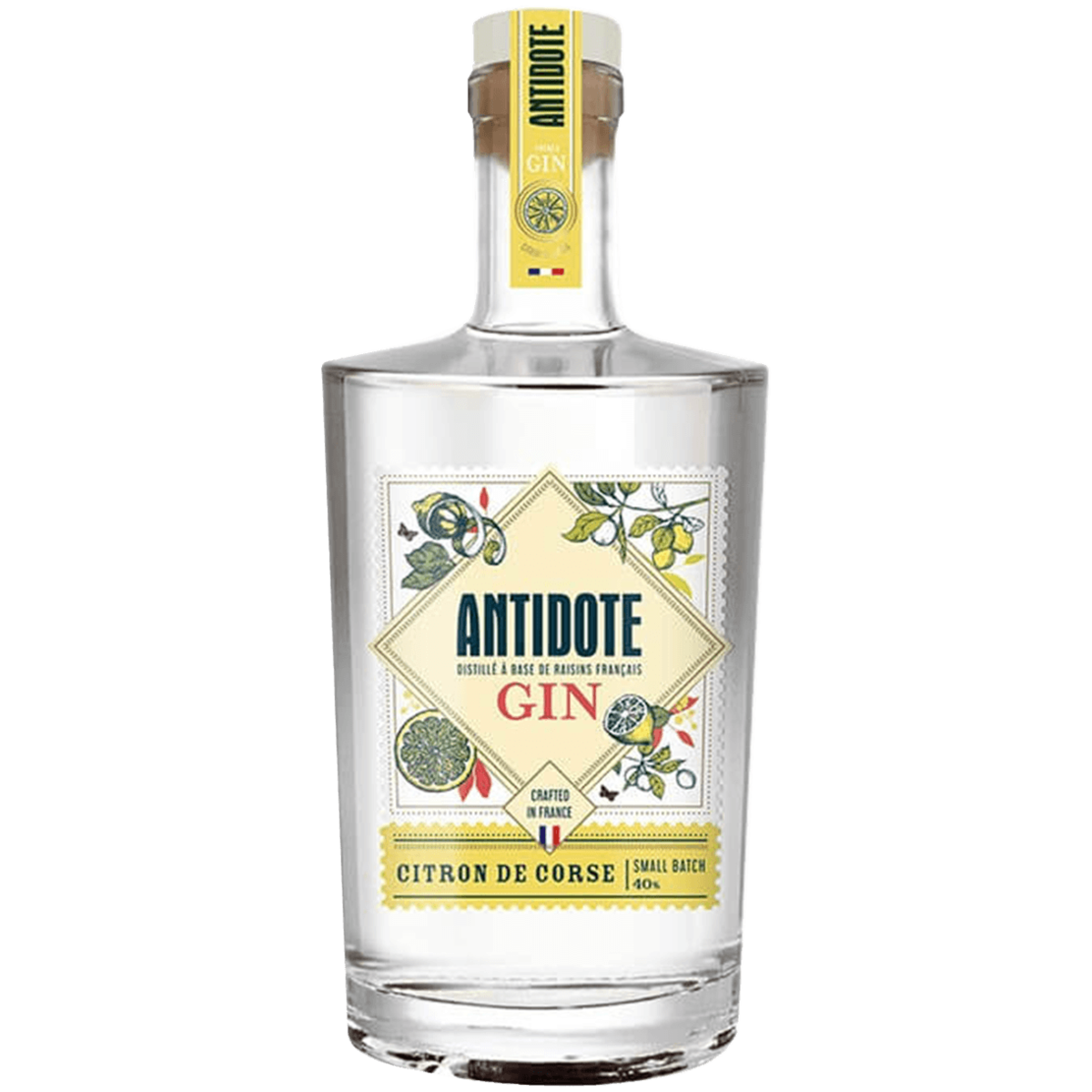 Джин "Antidote" Citron De Corse, 0,7 л, 40% крепость, Франция