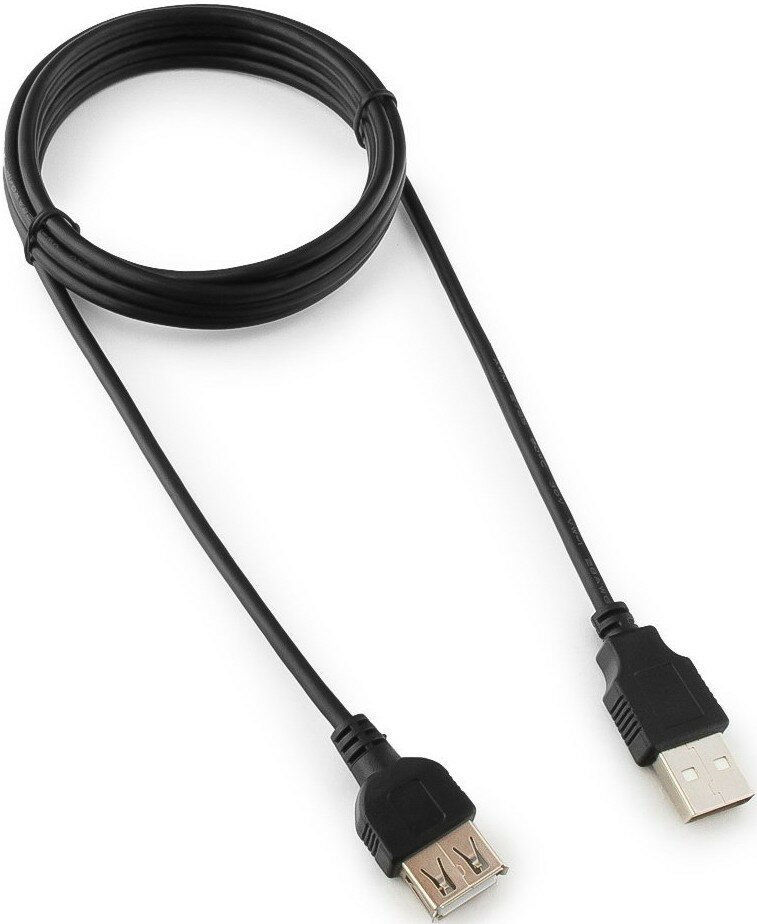 Кабель удлинительный USB A (M) - USB A (F), 1.8м, Cablexpert (CC-USB2-AMAF-6B-N)