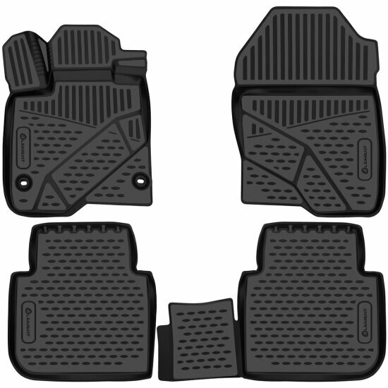 Коврики 3D в салон Element для HONDA CR-V (VI) 2022- Внед, полиуретан, 4шт