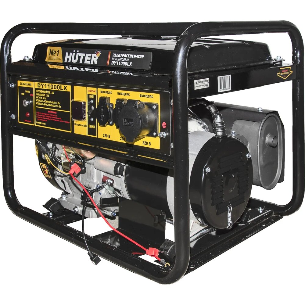 Электрогенератор Huter DY11000LX-электростартер 64/1/72