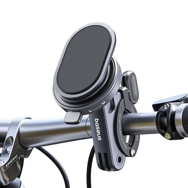 Держатель велосипедный Baseus PrimeTrip, самоклеящийся, зажим на руль, черный