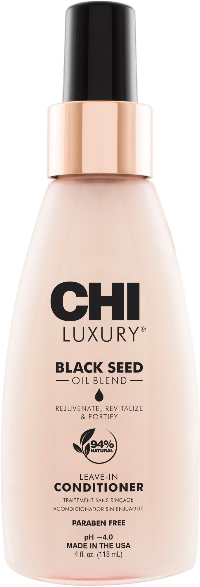 Кондиционер несмываемый Chi Luxury Black Seed Oil Leave-In Conditioner 118 мл CHILLC4