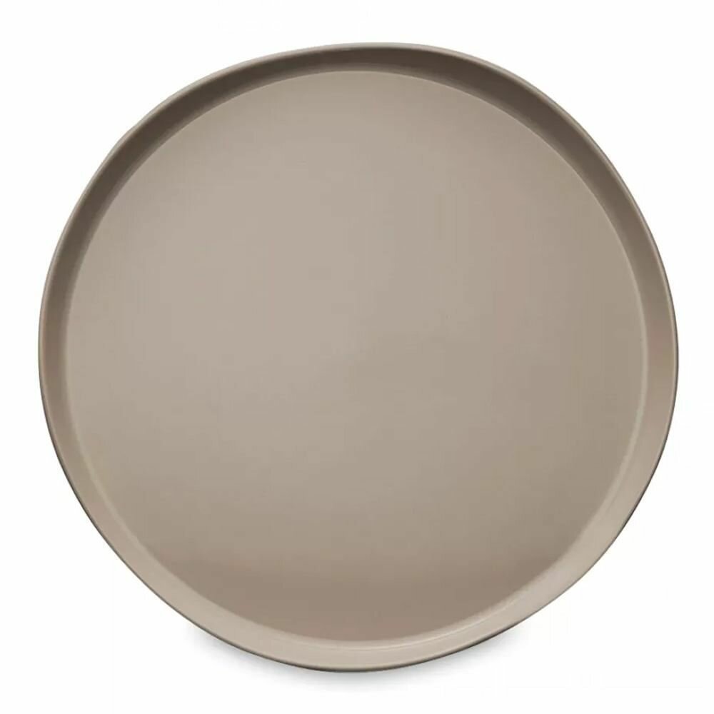 Тарелка десертная Guy Degrenne Brume Taupe, 20 см, серая