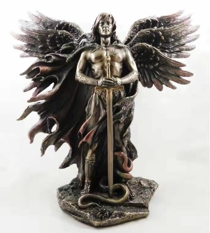 Архангел Метатрон - Ангел-защитник из тонкой смолы