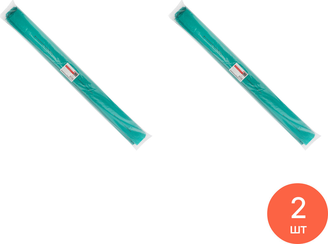 Термоусадочная трубка EKF / ЕКФ PROxima ТУТнг без клеевого слоя 40/20 полиолефин зеленый длина 1м диаметр 40(20)мм, tut-40-j-1m, 1шт. / термотрубка (комплект из 2 шт)