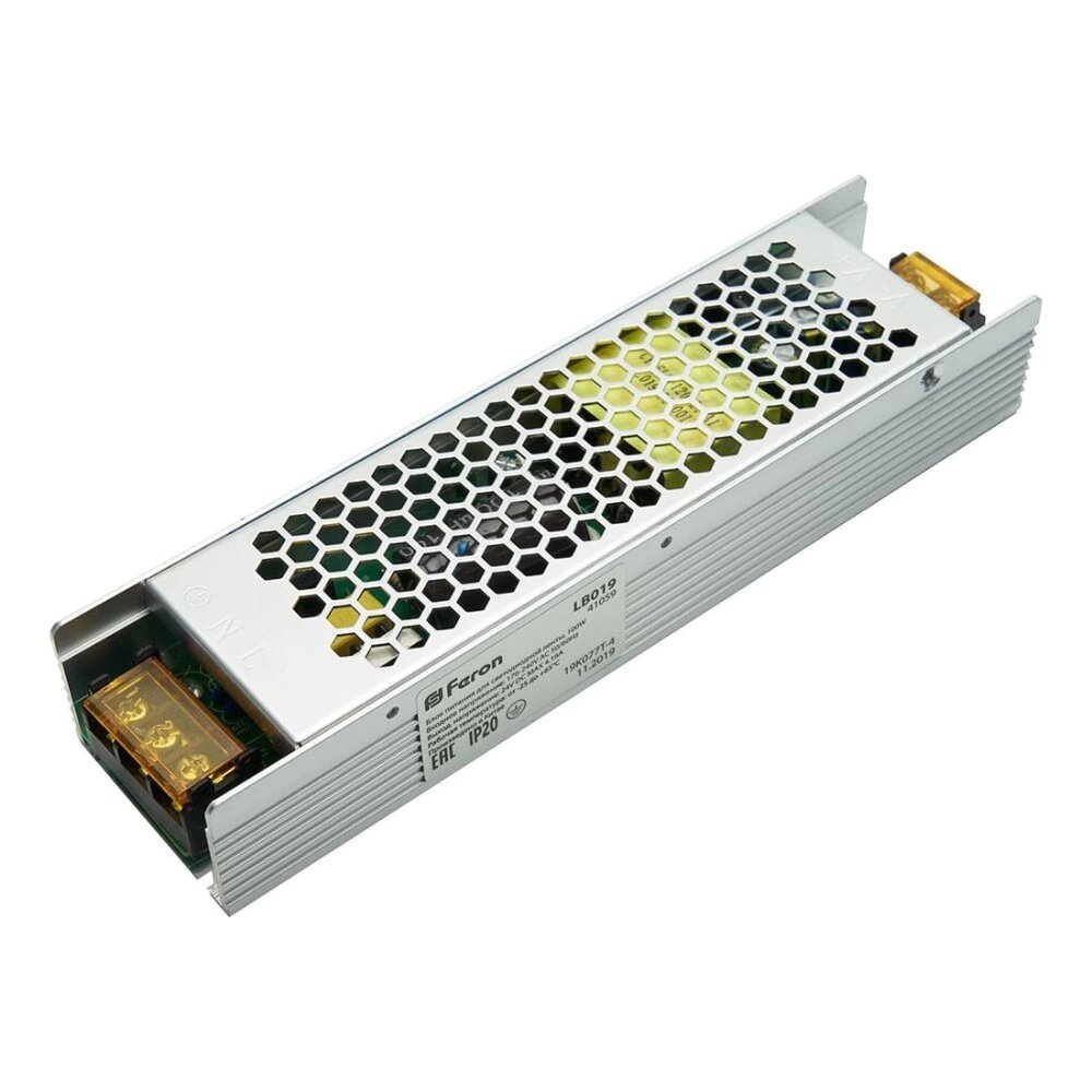 Драйвер для диодной ленты 24 В Feron 100 Вт IP20