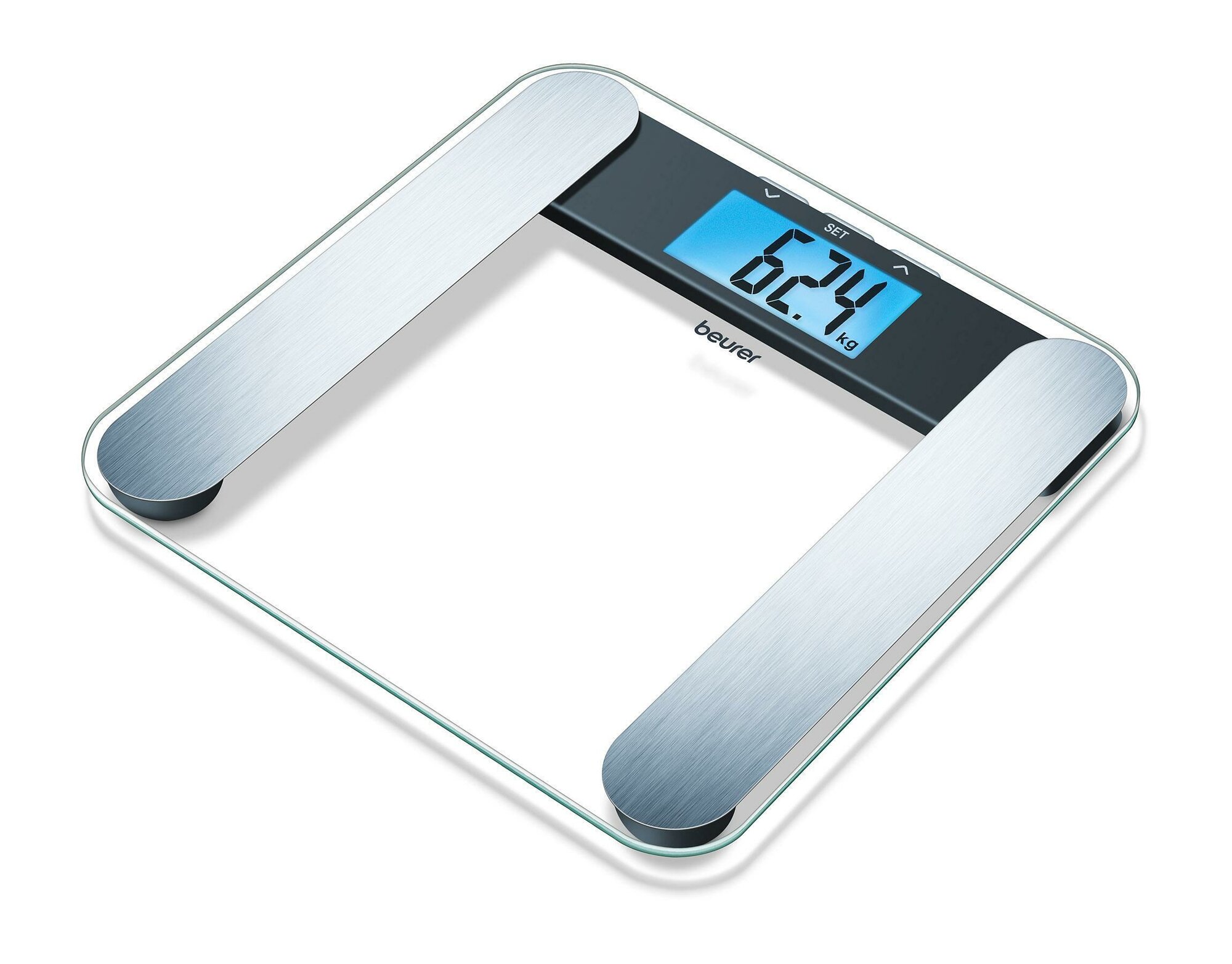 Весы напольные Beurer BF220 , макс.180кг , прозрачный