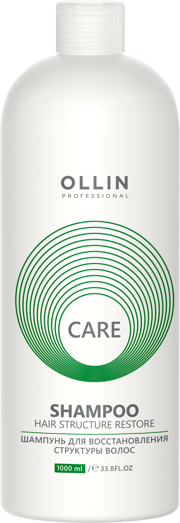 OLLIN CARE Шампунь для восстановления структуры волос 1000мл/ Restore Shampoo