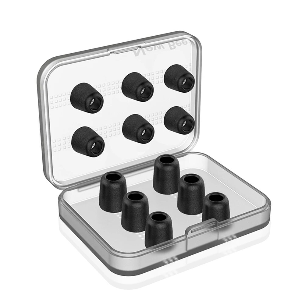 Новые шумоизолирующие удобные амбушюры KZ из пены с эффектом памяти Силиконовые амбушюры для наушников Аксессуары для наушников