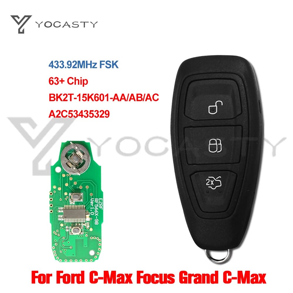 Yocпластика KR5876268 стандартная для Ford C-Max Focus Grand C-Max Mondeo Kuga 2014 2015 с чипом 4D63 433 МГц