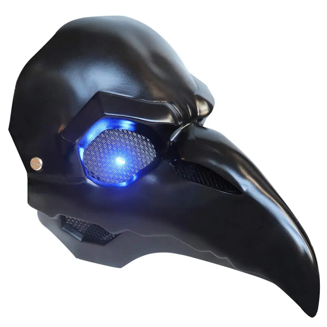 Светодиодная маска Чумного доктора Blue Led Mask