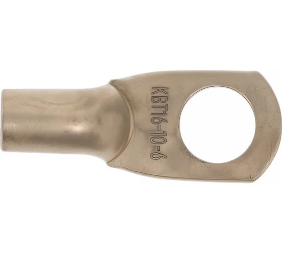 Наконечник КВТ тмл 16-10-6 луженый 89403