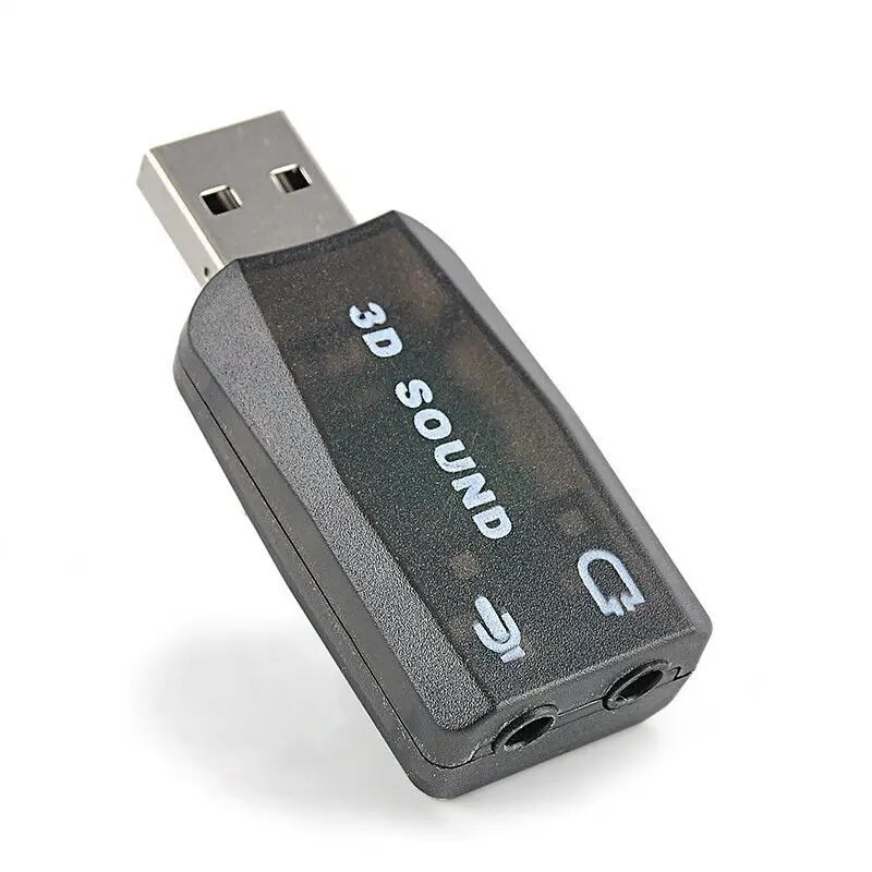 Внешняя звуковая карта lieve USB 5.1 black