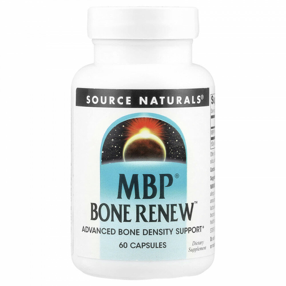 Source Naturals, MBP® Bone Renew, 40 мг, 60 капсул