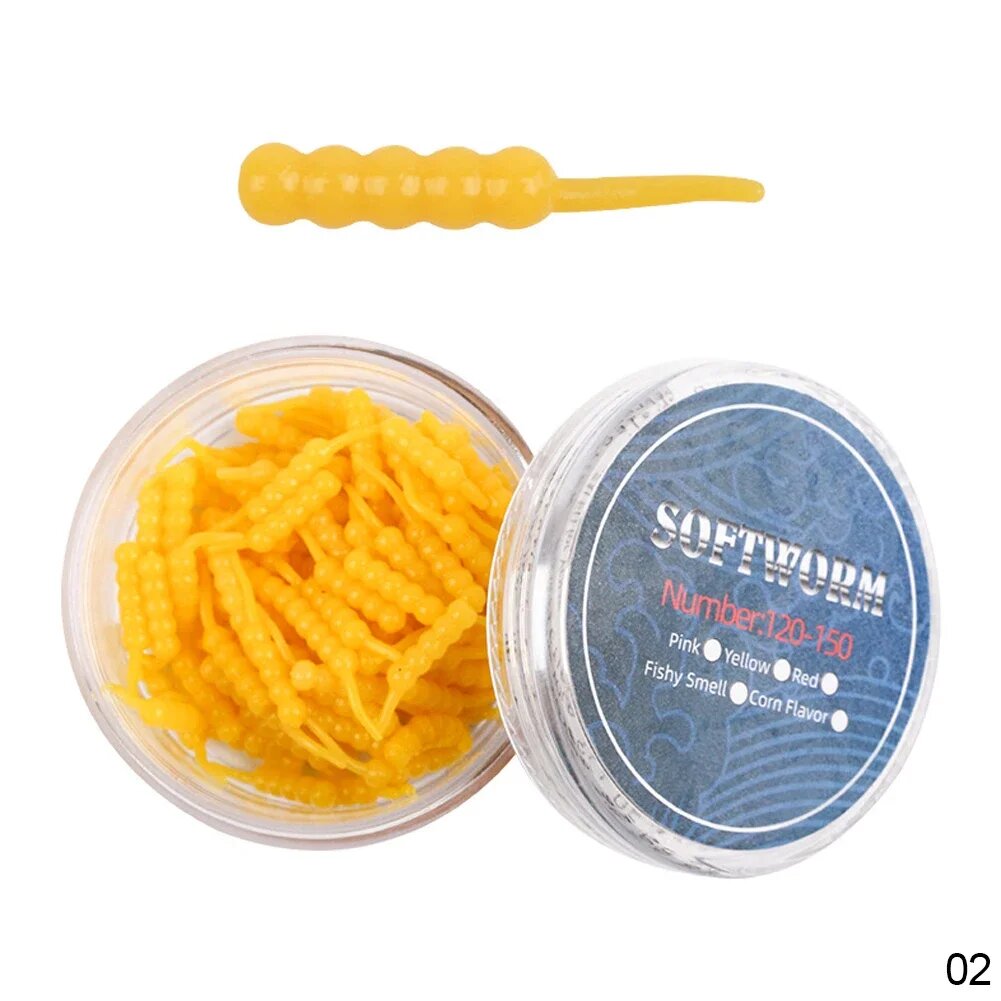 Искусственная приманка Nereis красный червь Желтый, Желтый