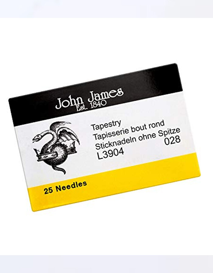 Иглы вышивальные John James №28 (25 шт.)
