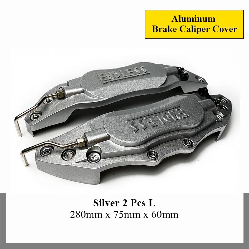 2 шт. S/M/L металлические алюминиевые автомобильные накладки на суппорты дискового тормоза, наклейки для Honda Accord SPIRIOR CIVIC CITY FIT CRV ODYSSEY, аксессуары