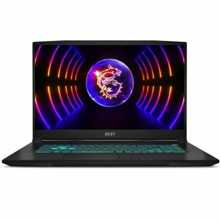 17,3" Ноутбук MSI Katana 17 B13VFK-1441XRU (9S7-17L541-1441) черный - 1920x1080, IPS, Intel Core i5-13420H, ядра: 8 x 2,1 ГГц, 16 ГБ, SSD 512 ГБ, NVIDIA GeForce RTX 4060 (8 ГБ), Windows 10 Pro