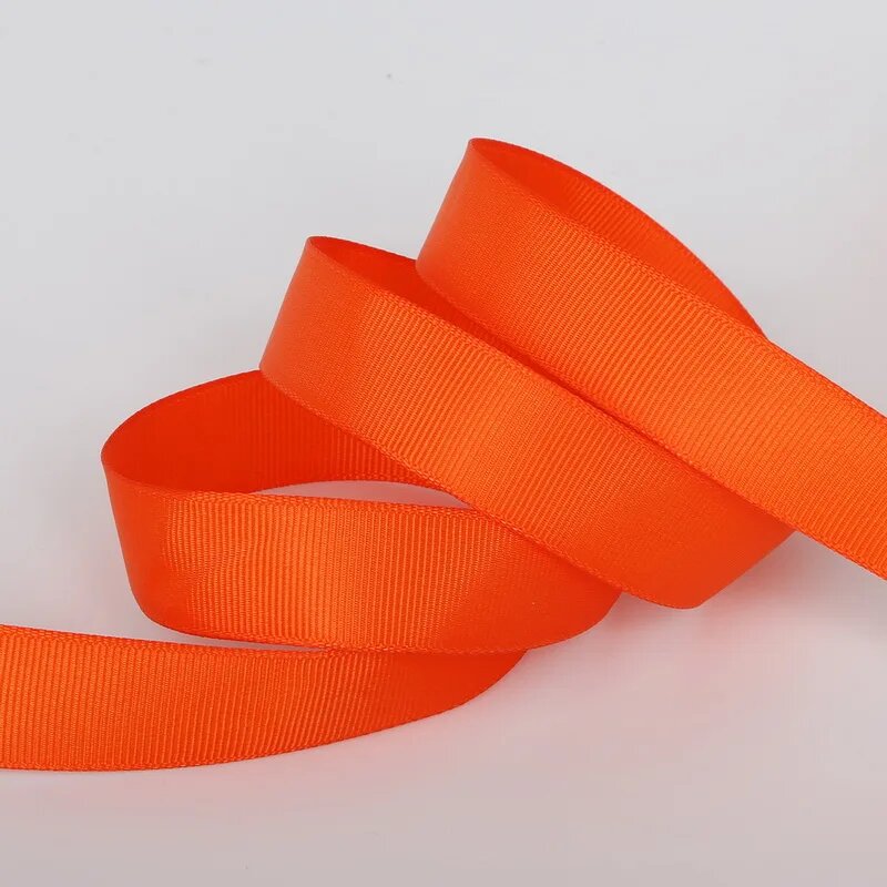 Цветная корсажная лента Celadon 100% полиэстер Оранжевый, Orange Red, 10mm