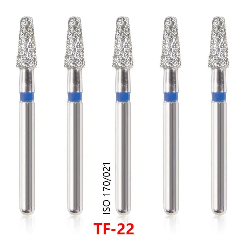 Алмазные зубные буры YABANGBANG GSCZ 5 шт. TF-22