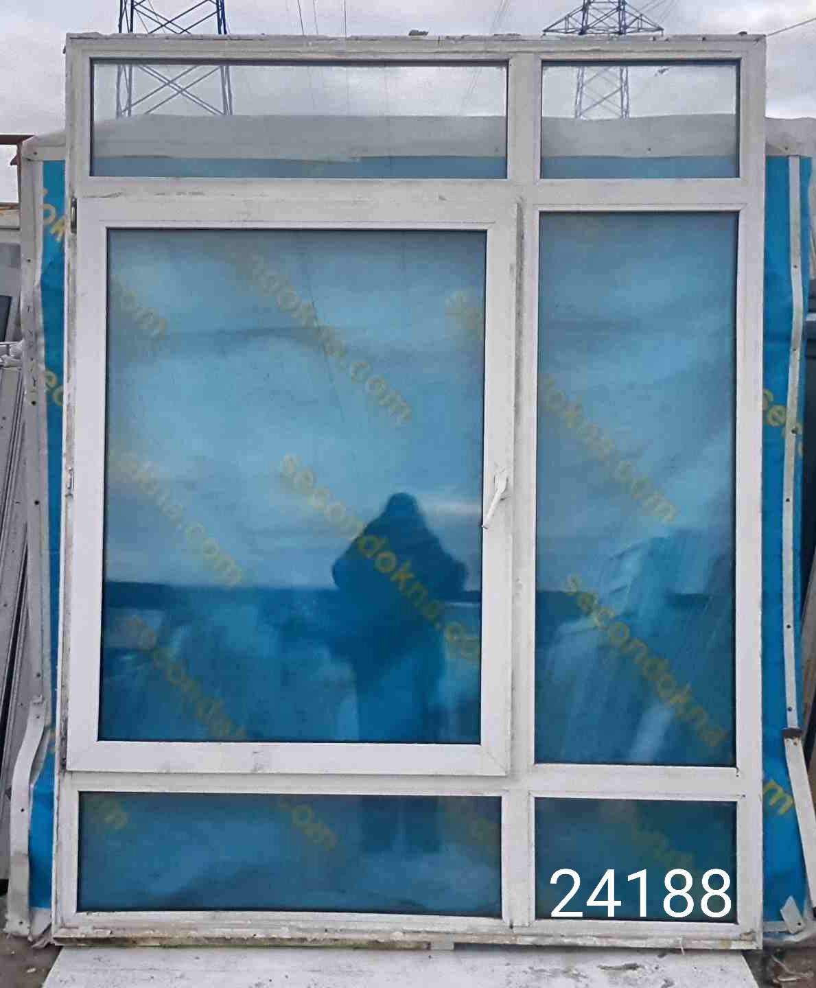 Пластиковое окно Б/У 2270(в) 1910 об х 1760(ш)