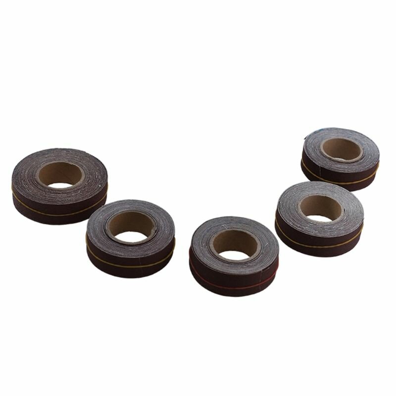 Портативный складной держатель наждачной бумаги 230-290 мм, регулируемый ручной шлифовальный лук, 6 м/рулон, абразив для полировки металла и стекла