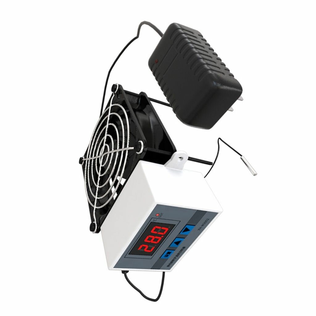 12V1A Вентилятор с температурным контролем