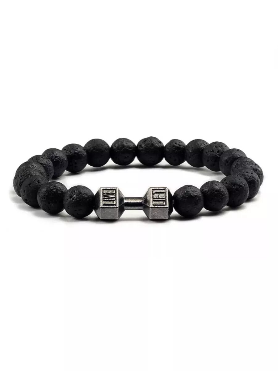 Эластичный браслет, вулканическая лава