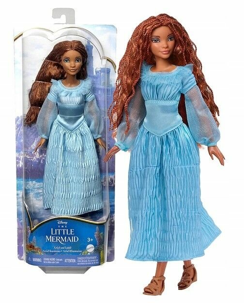 Кукла Mattel Disney Princess - Русалочка Ариэль в платье - Дисней Принцессы HLX09