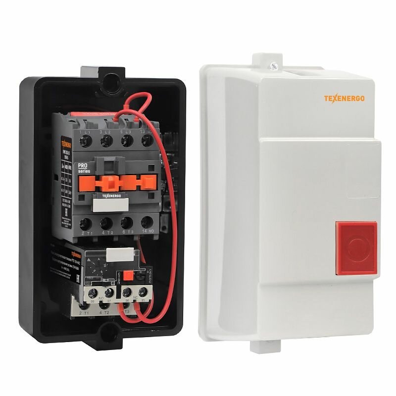 Пускатель магнитный ПМЛ 2210-25 230В 25А У2 Б РТЛ 1021-М2 (12-18А) Теxenergo PM3L25M21