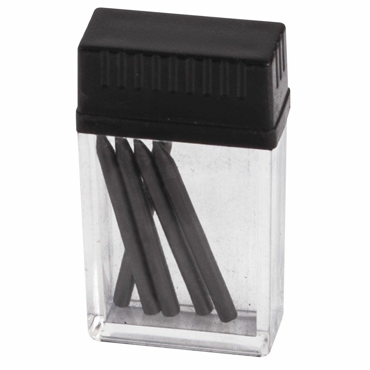 Грифели запасные для циркуля Brauberg набор 2 тубы по 5 штук (10 штх24 мм), HB, 2 мм (210354)