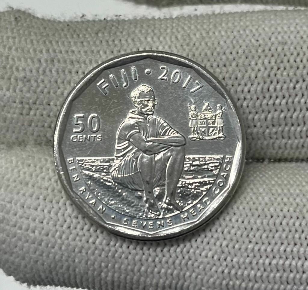 Фиджи 50 центов 2017 года Команда Фиджи по регби UNC