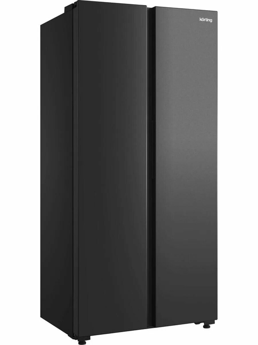 Холодильник Korting KNFS 83177 N, черный 2х-каменый, распашной 442л (266/176), No Frost А+ (408 кВт·ч)