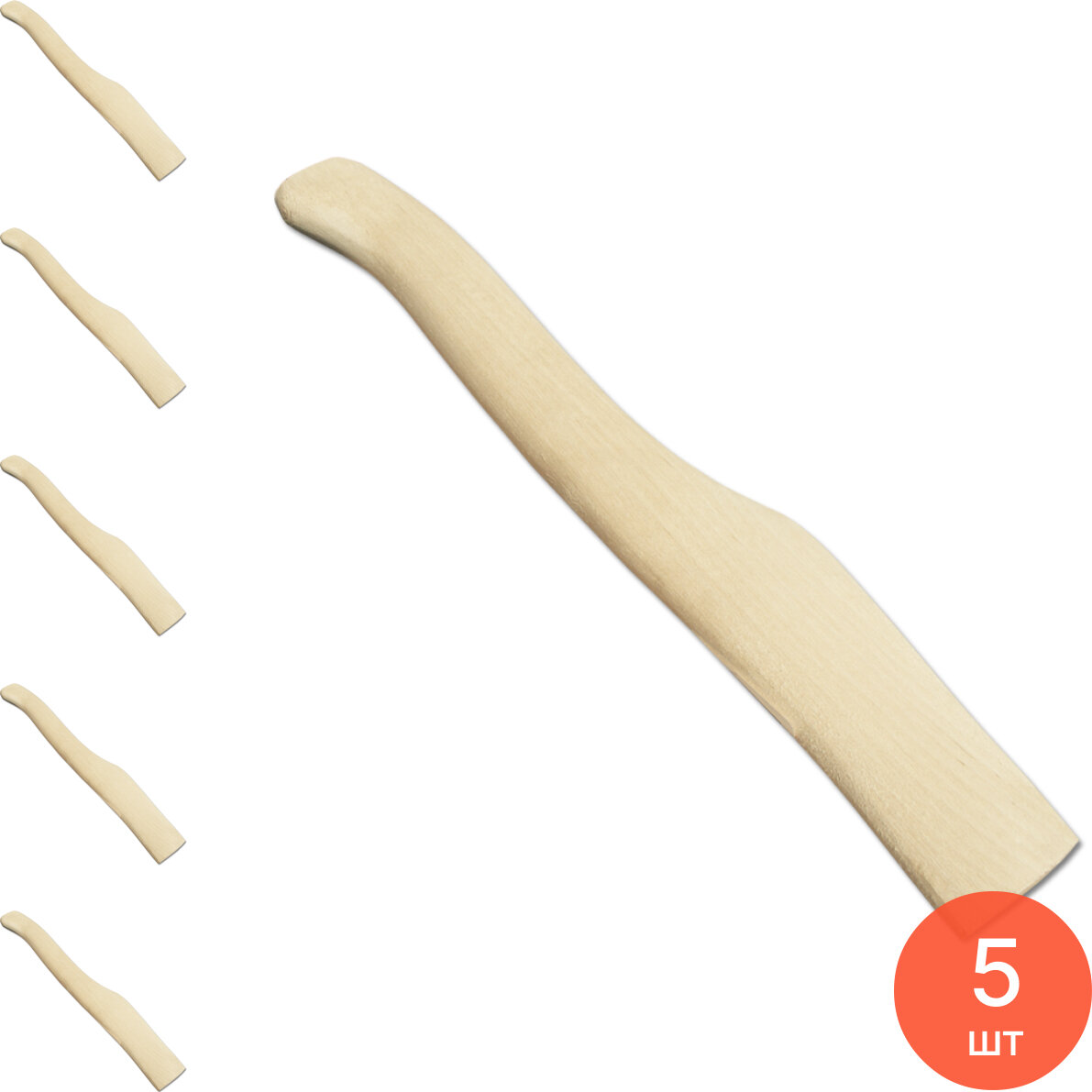 Топорище Павлово Б2 из древесины, длина 70см / ручной инструмент (комплект из 5 шт)