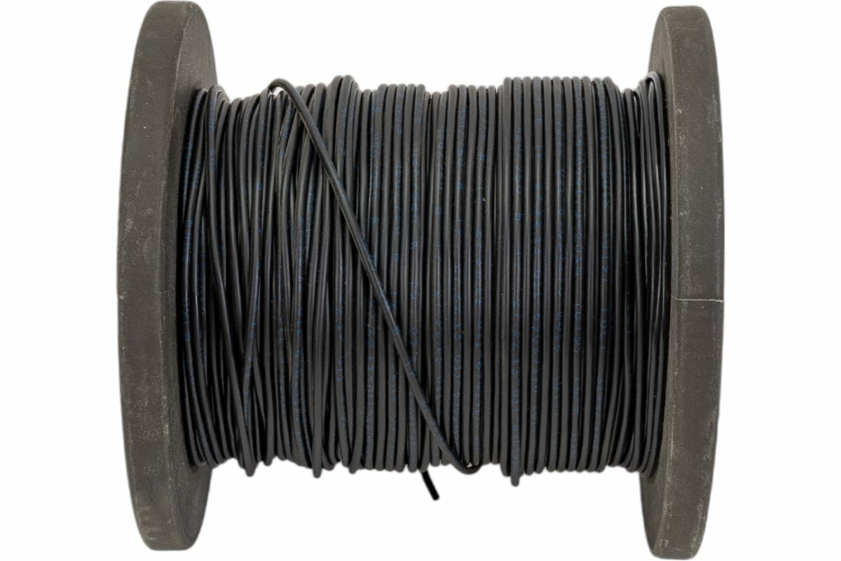ПУГВ Торкабель Провод 0,5 мм² черный на катушке 100 м, 0749524536915